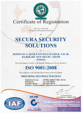PSARA Licensed Delhi Security Company Under Delhi Security Agencies Rules